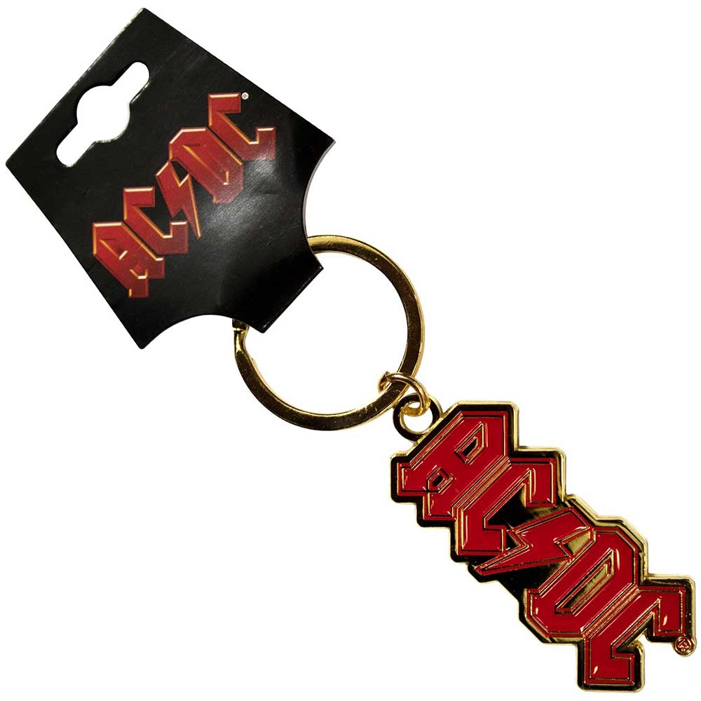 AC/DC Keychain: Logo Gold by AC/DC (ACDCKEY06)