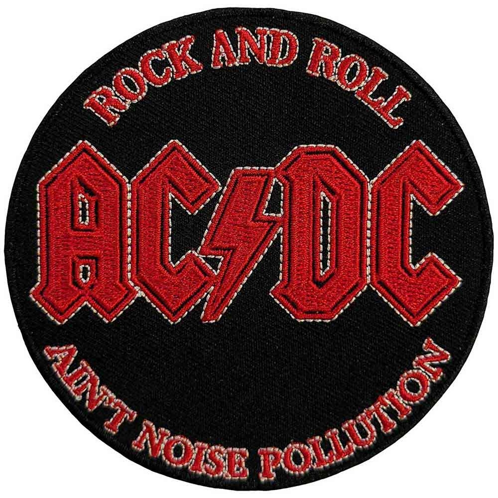 AC/DC Standard Woven Patch: Noise Pollution by AC/DC (ACDCPAT21)