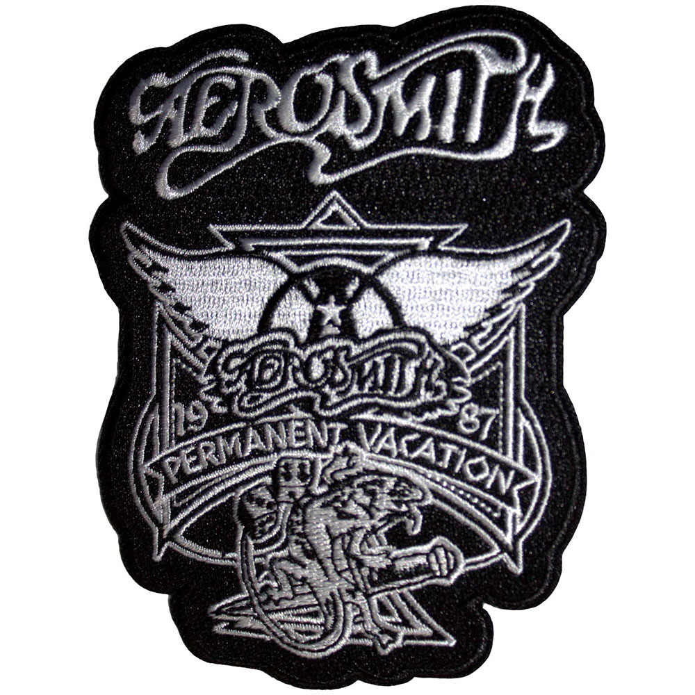 Aerosmith Standard Patch: Permanent Vacation by Aerosmith (AEROPAT04)
