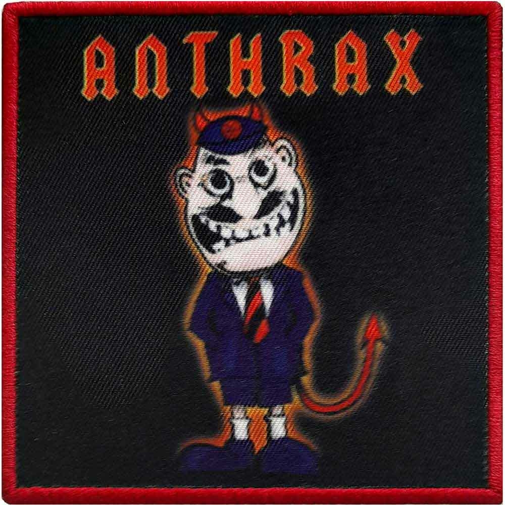 Anthrax Standard Printed Patch: TNT Cover by Anthrax (ANTHPAT01)