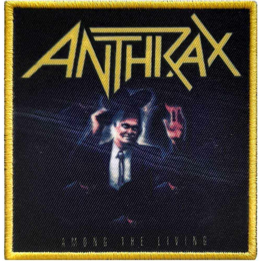 Anthrax Standard Printed Patch: Among The Living by Anthrax (ANTHPAT07)