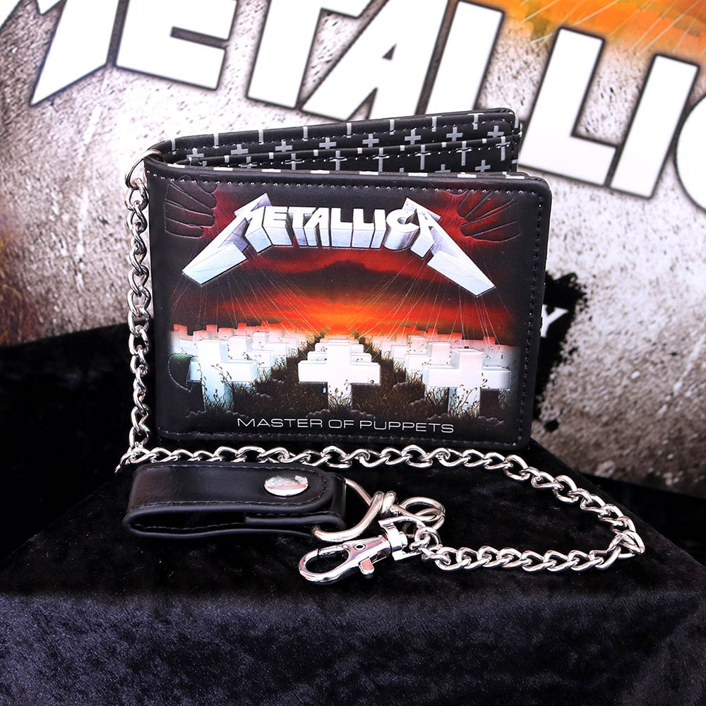 Metallica Master of Puppets Album Wallet with Chain by Metallica (B4684N9)