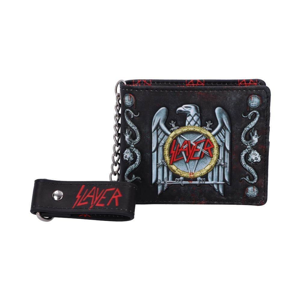 Officially Licensed Slayer Eagle Logo Embossed Wallet Purse by Slayer ...
