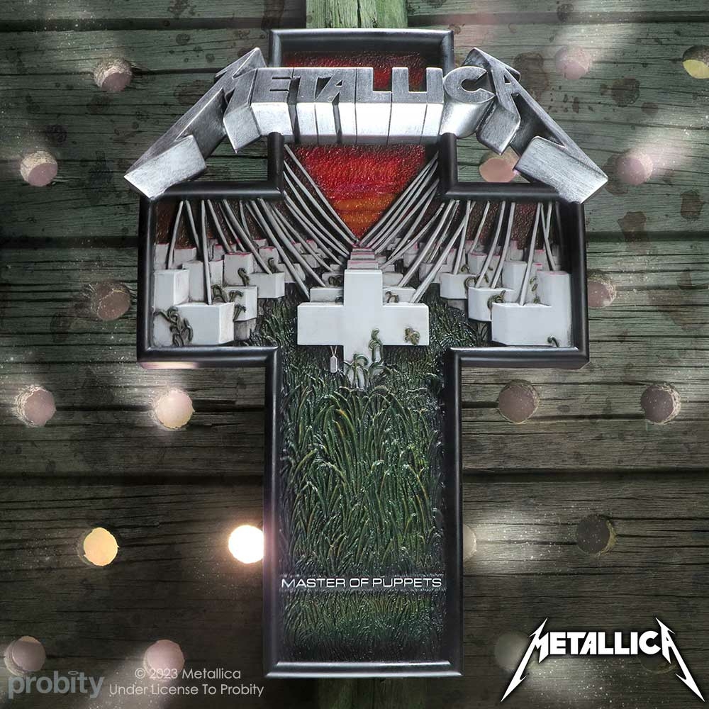 Officially Licensed Metallica Master of Puppets Wall Plaque 31.5cm by ...