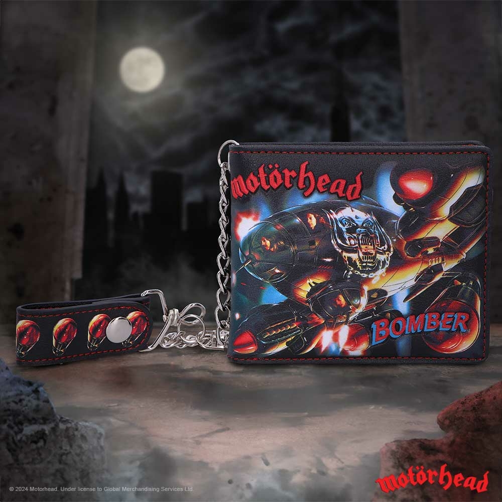 Motorhead Bomber Artwork Wallet by Motorhead (B6607B24)