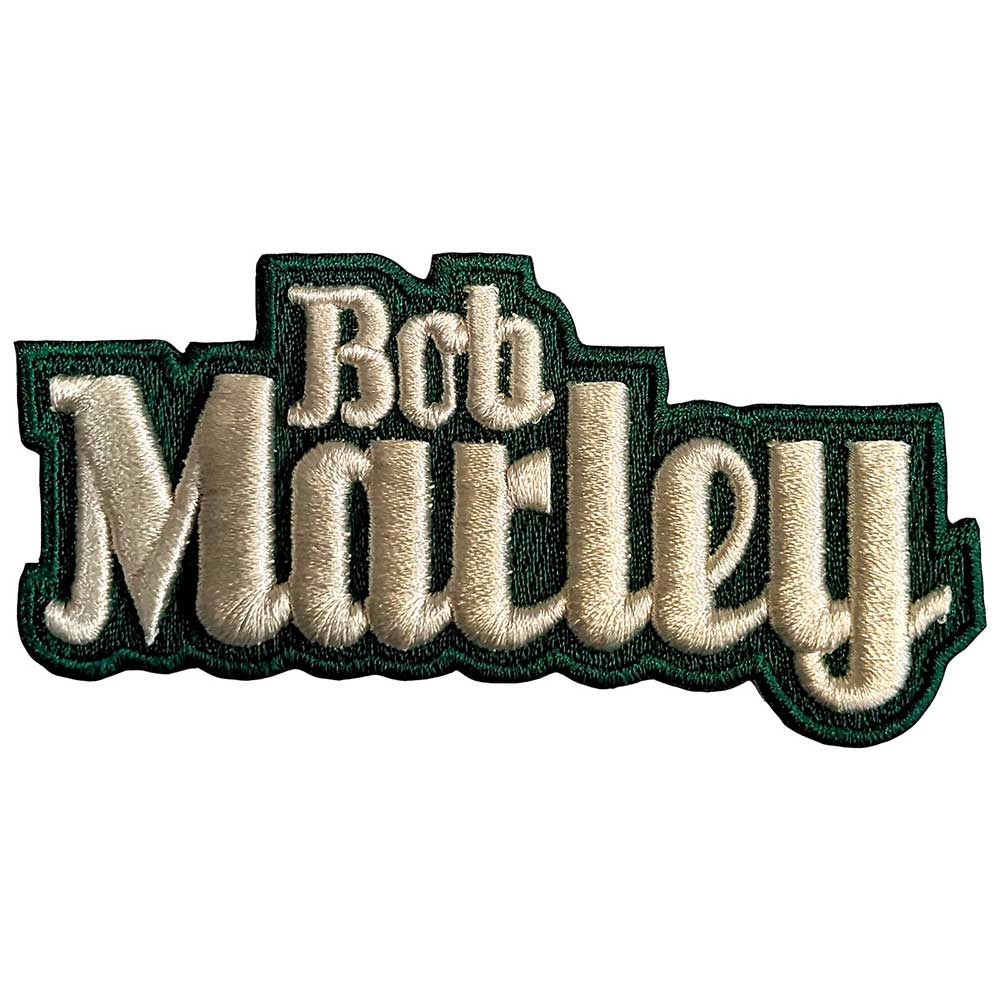 Bob Marley Standard Patch: Text Logo by Bob Marley (BMAPAT08)