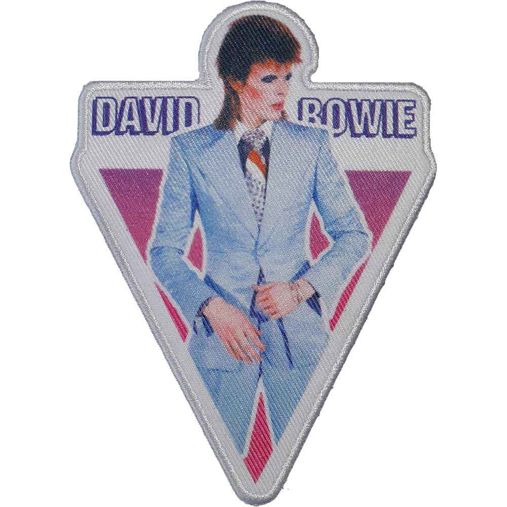 David Bowie Standard Patch: Blue Suit by David Bowie (BOWPAT03)