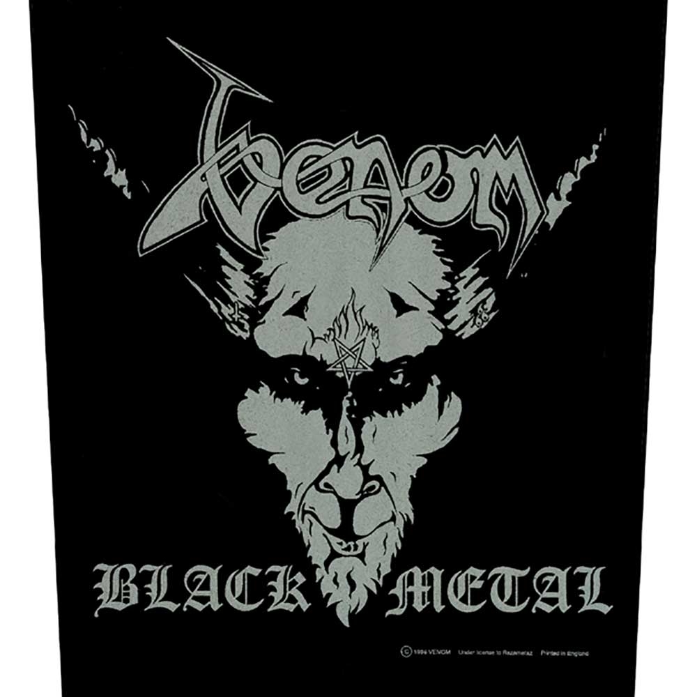 Venom Back Patch: Black Metal by Venom (BP0563)