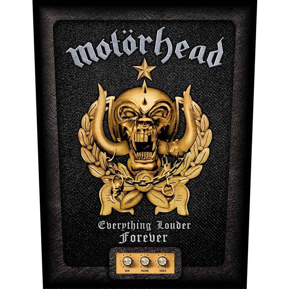 Motorhead Back Patch: Everything Louder Forever by Motorhead (BP1204)