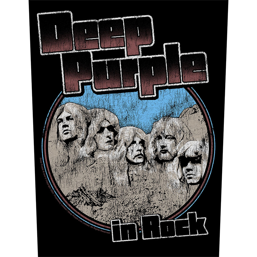 Deep Purple Back Patch: In Rock by Deep Purple (BP1308)