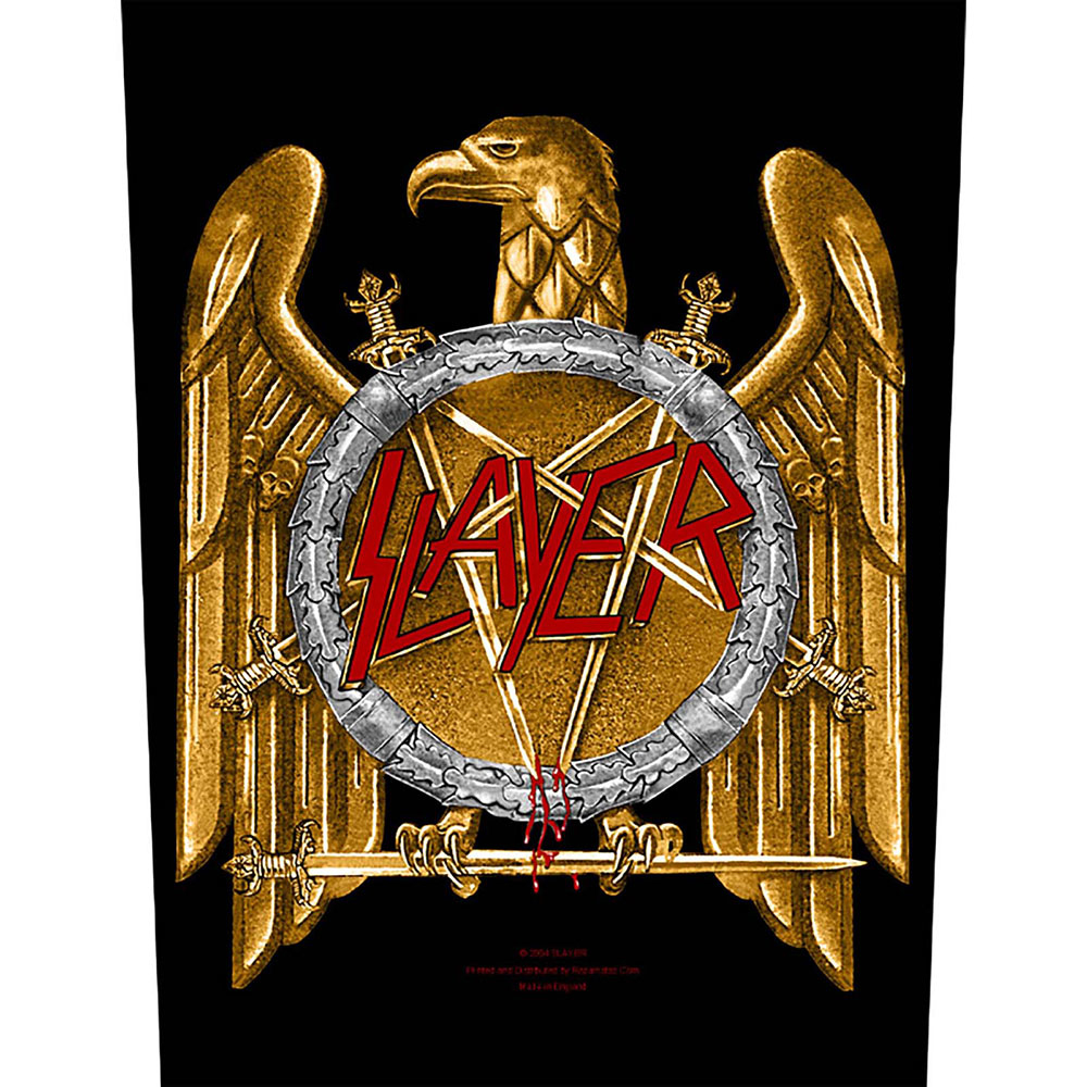 Slayer Back Patch: Golden Eagle by Slayer (BP674)