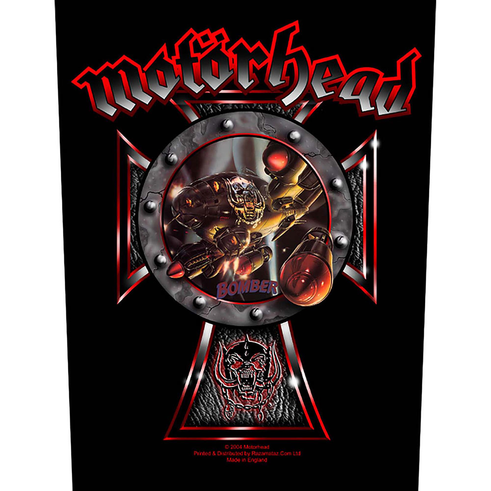 Motorhead Back Patch: Bomber by Motorhead (BP810)