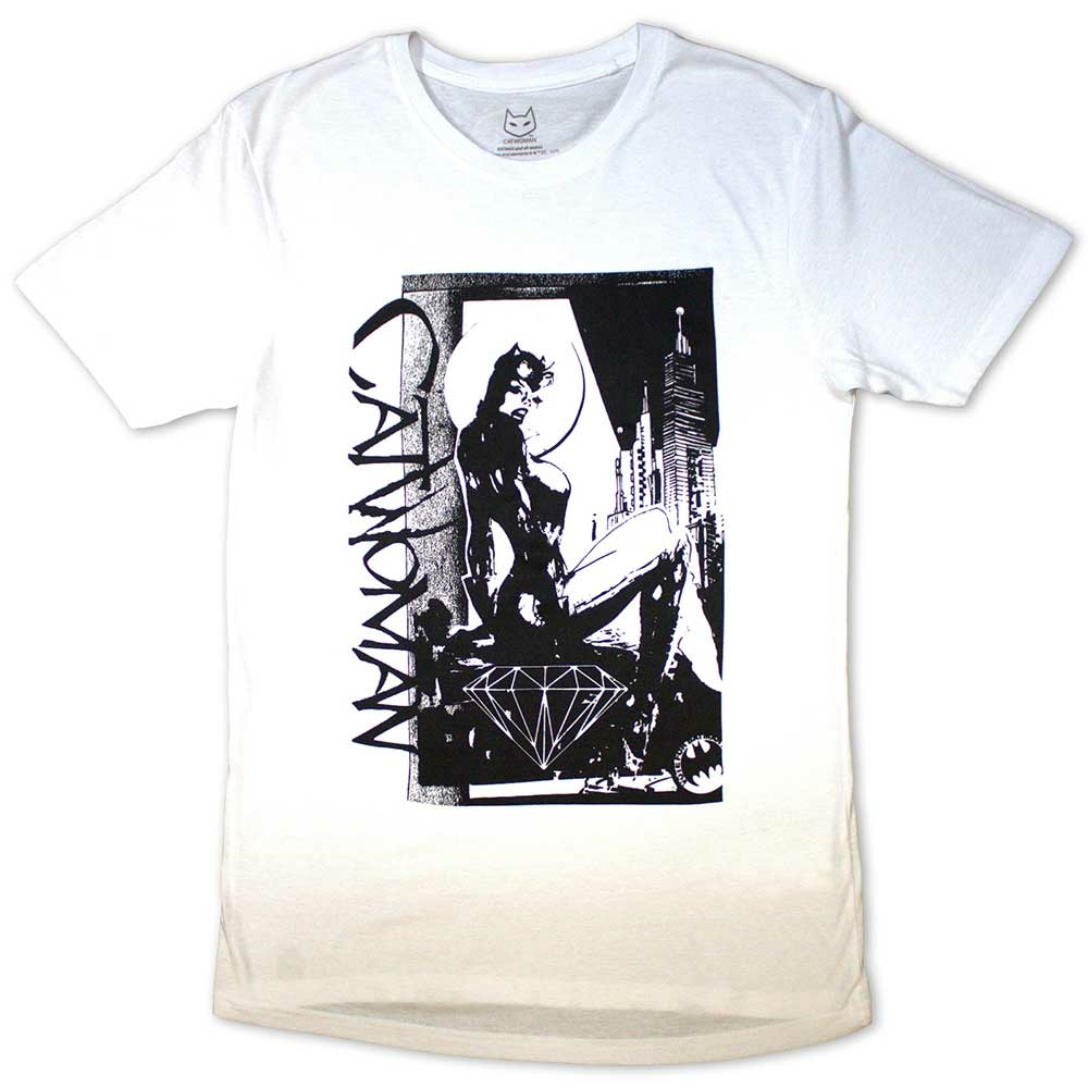 DC Comics Unisex T-Shirt: Catwoman - Skyline by DC Comics