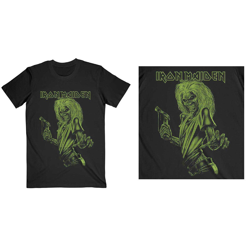 Iron Maiden Unisex T-Shirt: One Colour Eddie by Iron Maiden