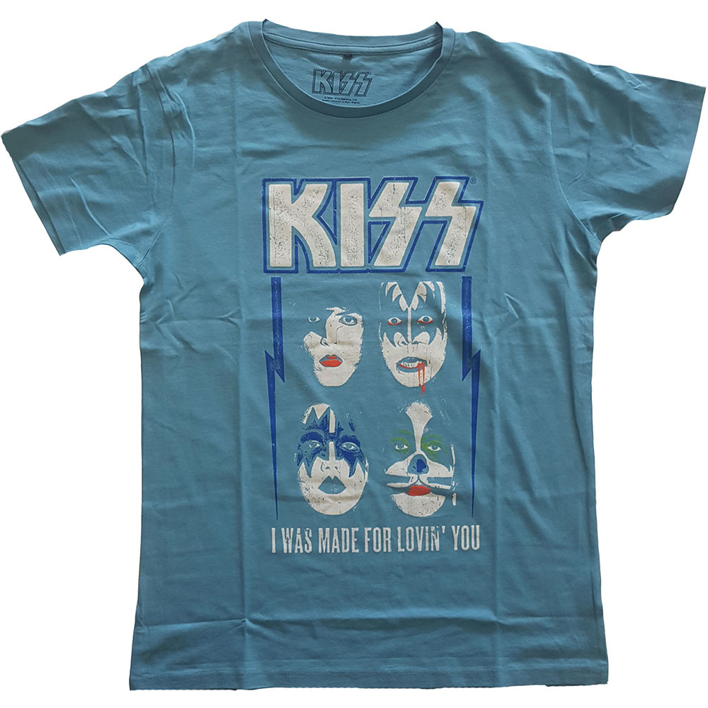 KISS Unisex T-Shirt: Made For Lovin' You by KISS