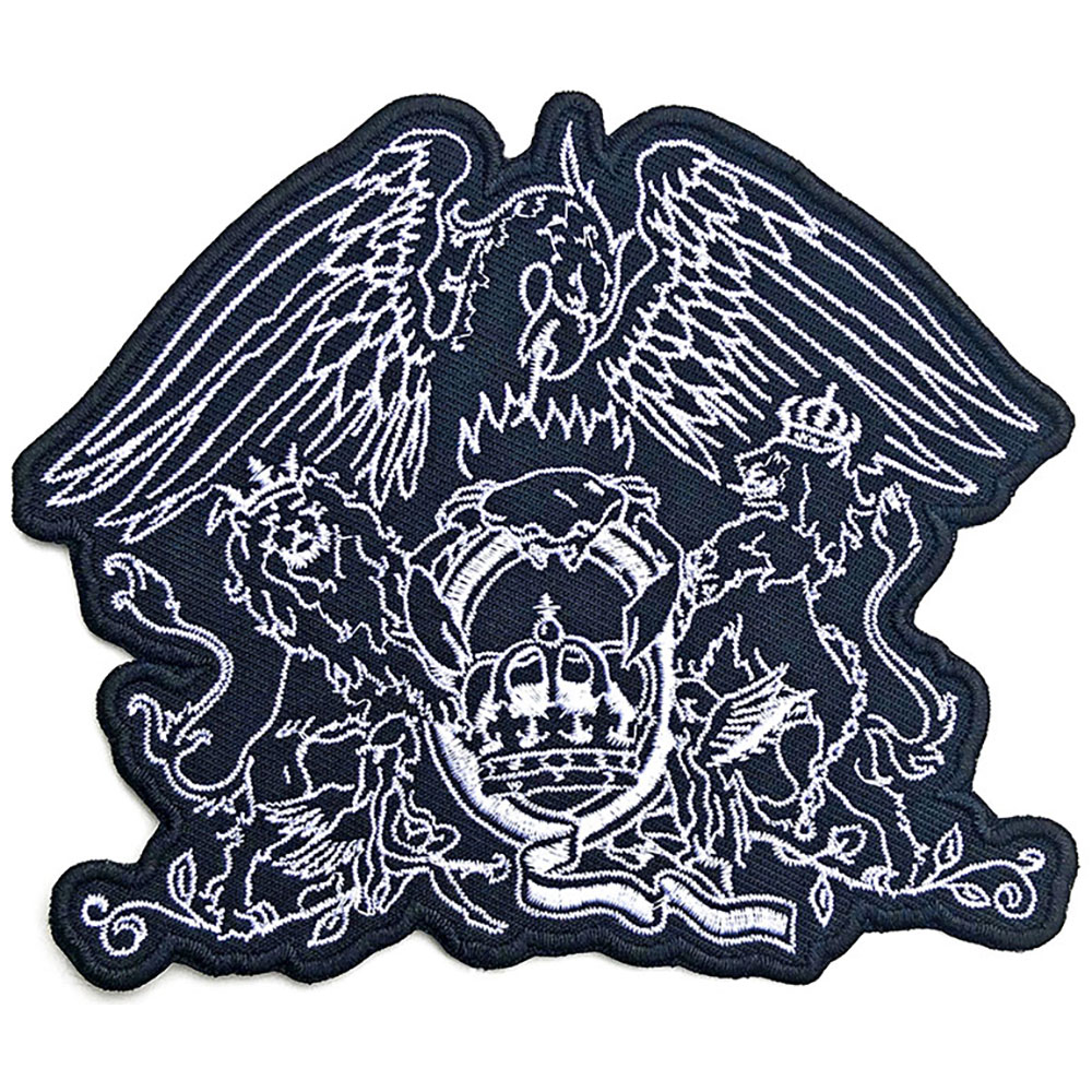 Queen Standard Patch: Cut-Out Crest by Queen (QUPAT03)