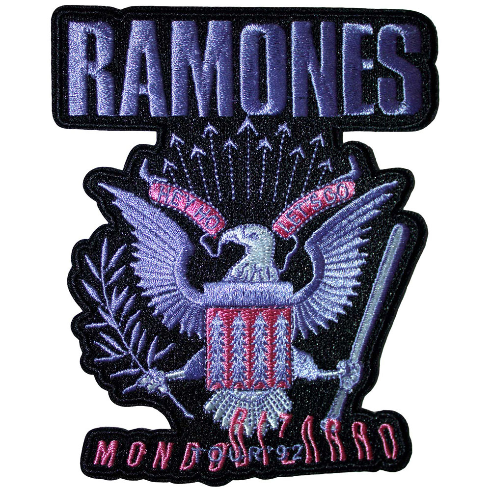 Ramones Standard Patch: Mondo Bizarro by Ramones (RAPAT12)