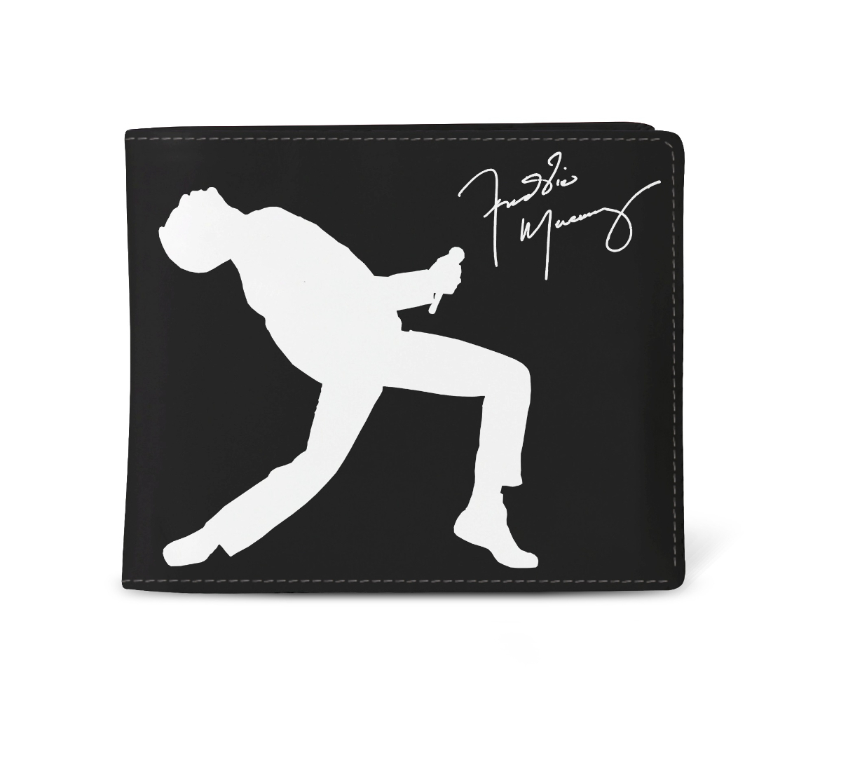 Rocksax - Freddie Mercury - Black Wallet - Silhouette - Waquefm01 ...