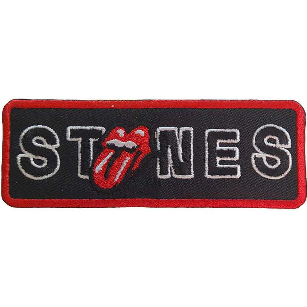 The Rolling Stones Standard Woven Patch: Border No Filter Licks by The ...