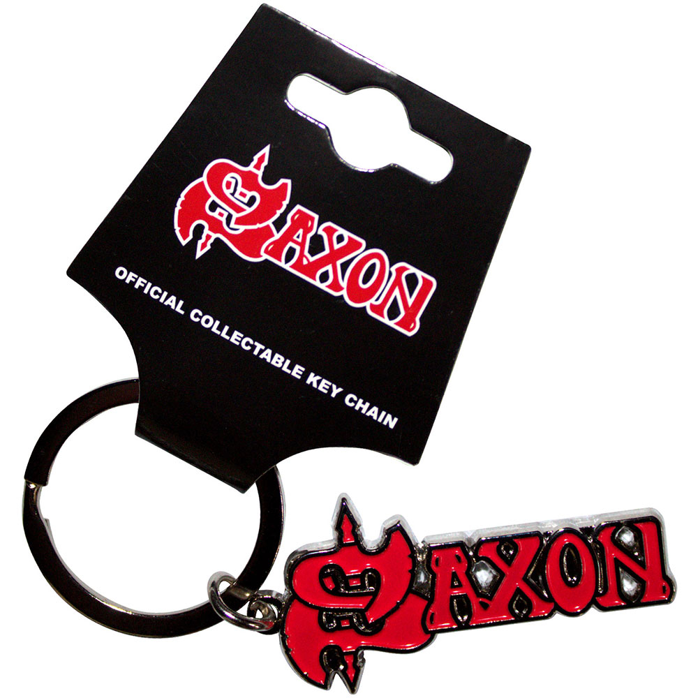 Saxon Keychain: Red Logo by Saxon (SAXKEY01)