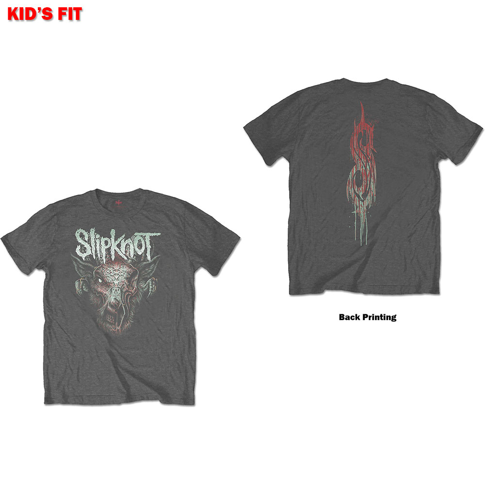 Slipknot Kids T-Shirt: Infected Goat (Back Print) by Slipknot