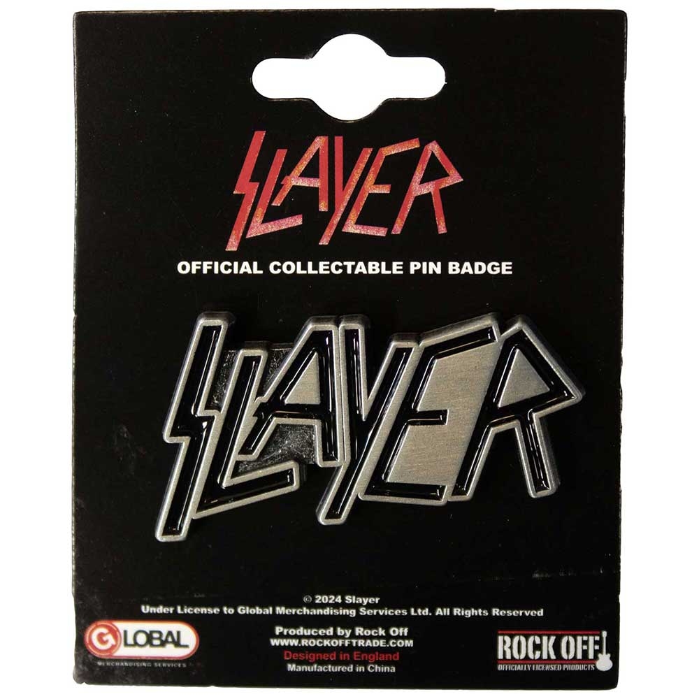 Slayer Pin Badge: Logo by Slayer (SLAYPIN04)