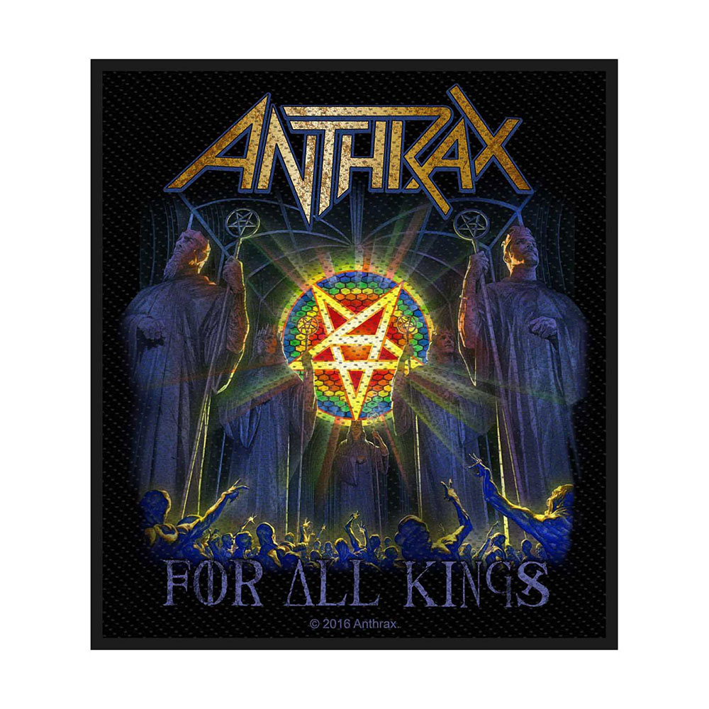 Anthrax Standard Patch: For All Kings (Loose) by Anthrax (SP2899)