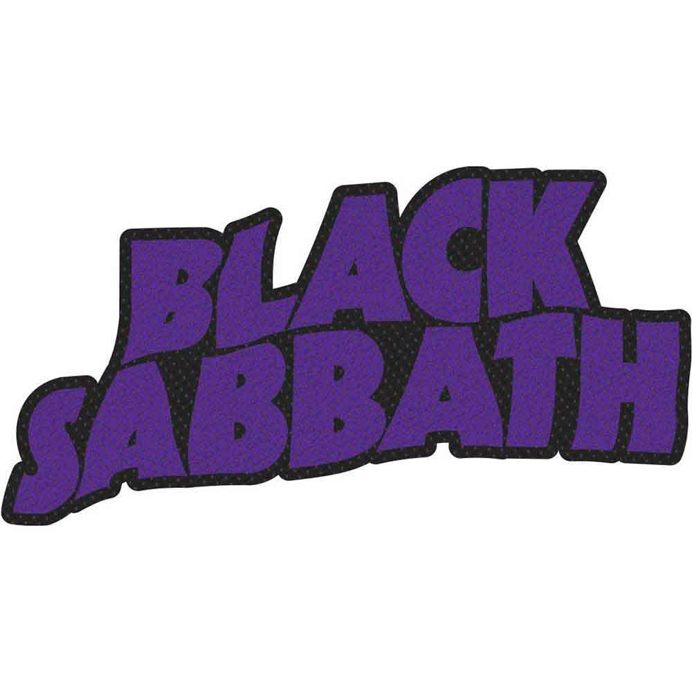 Black Sabbath Standard Woven Patch: Logo Cut Out (Retail Pack) by Black ...