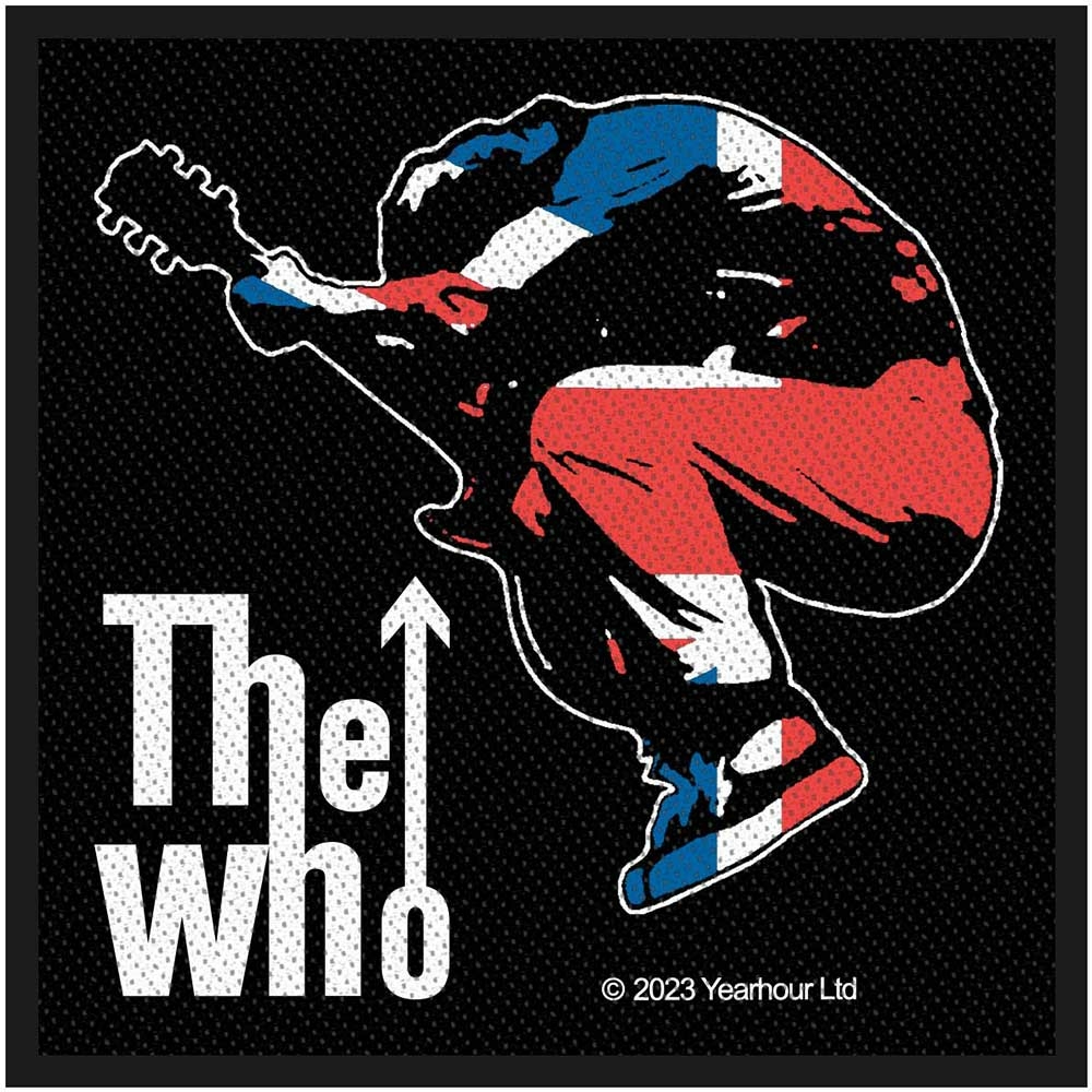 The Who Standard Woven Patch: Pete Jump (Retail Pack) by The Who (SPR3283)