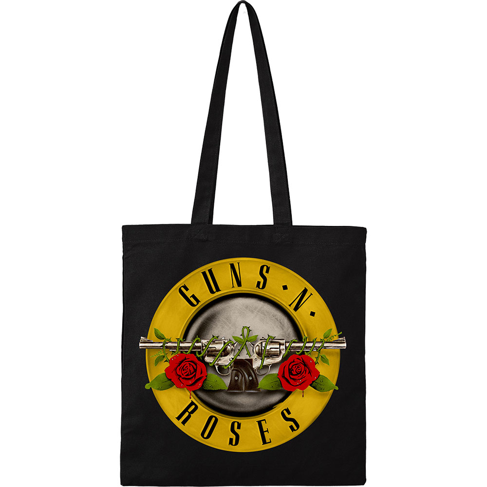 Guns N' Roses Cotton Tote Bag: Roses Logo - Officially Licensed Band ...
