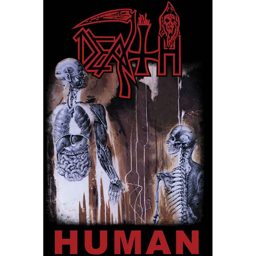 Death Textile Poster: Human by Death (TP035)