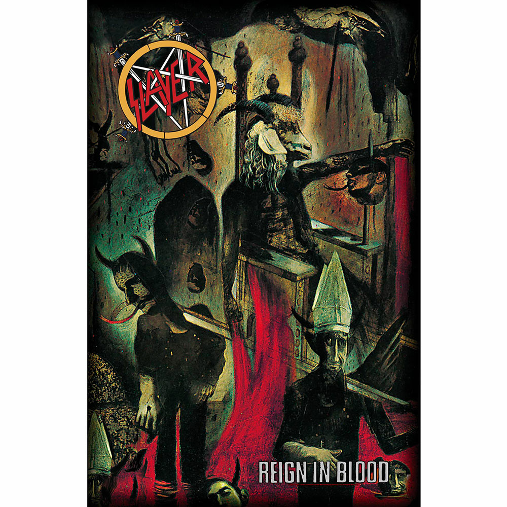 Slayer Textile Poster: Reign in Blood by Slayer (TP250)