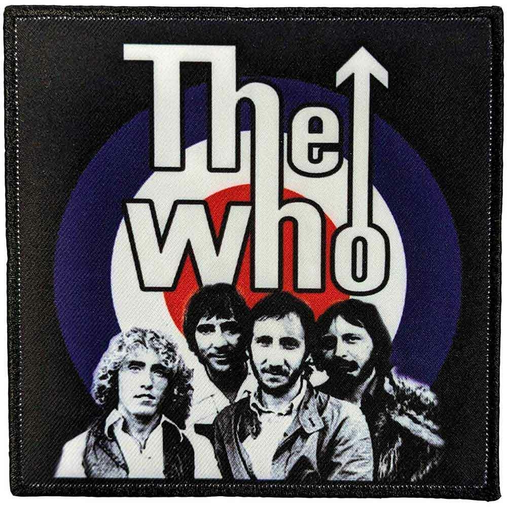 The Who Standard Printed Patch: Band Photo by The Who (WHOPAT11)
