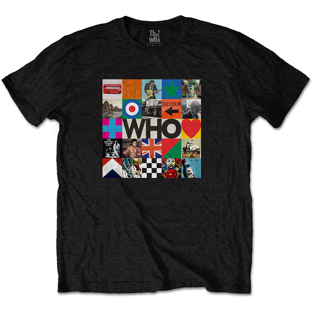 The Who Unisex T-Shirt: 5x5 Blocks by The Who