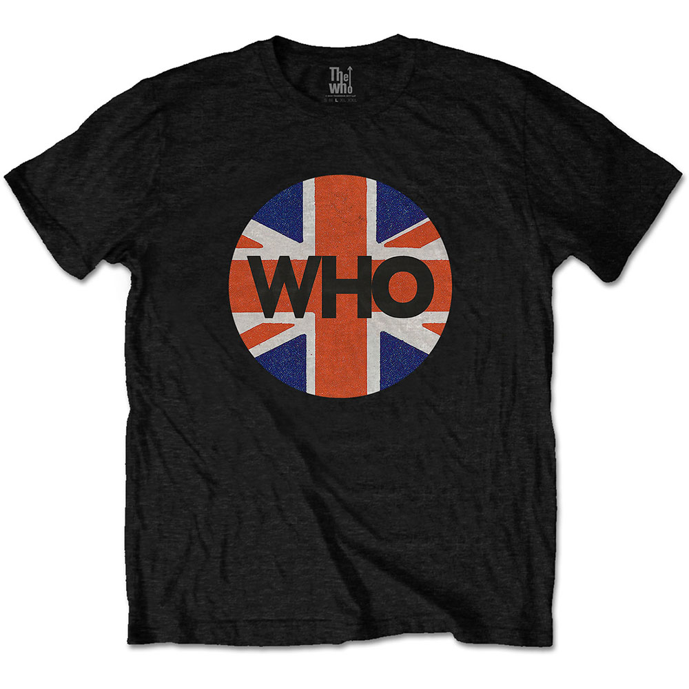 The Who Unisex T-Shirt: Union Jack Circle by The Who