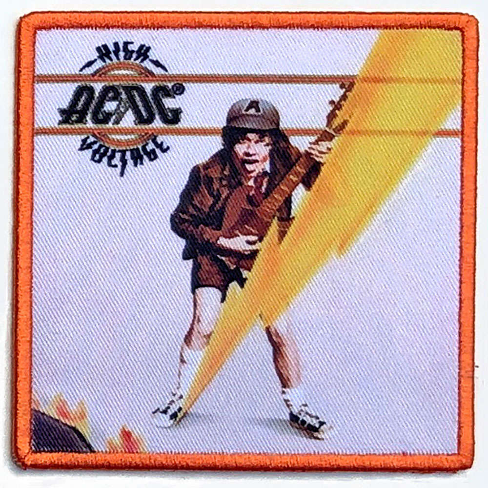 AC/DC Standard Patch: High Voltage (Album Cover) by AC/DC (ACDCALBPAT01)