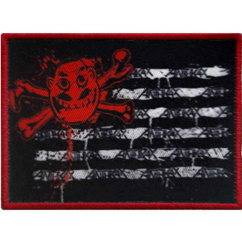 Anthrax Standard Printed Patch: Flag by Anthrax (ANTHPAT11)