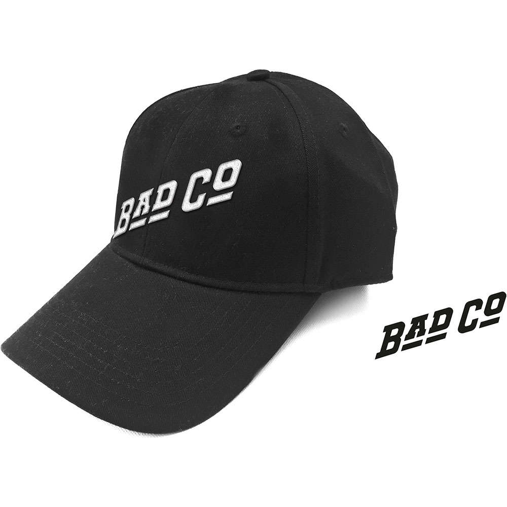 Bad Company Unisex Baseball Cap: Slant Logo by Bad Company (BADCOCAP01B)