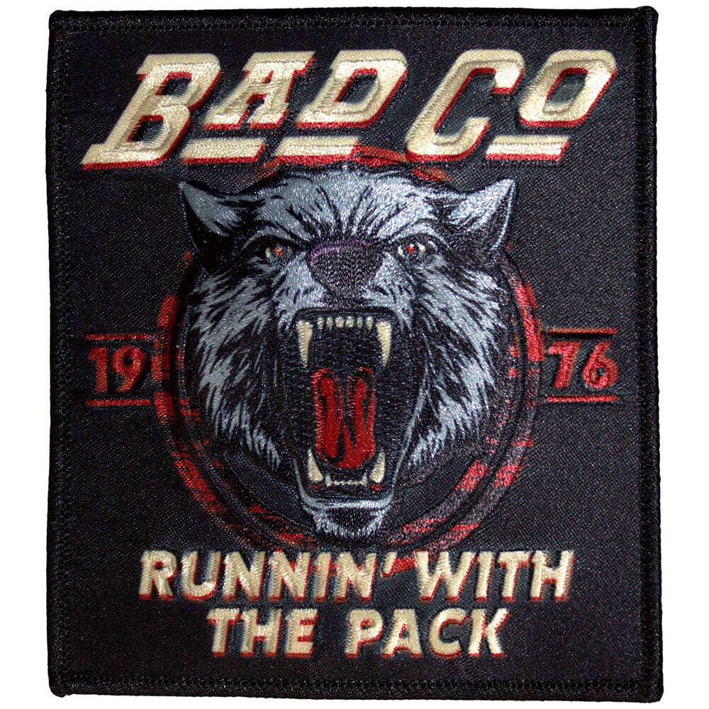 Bad Company Standard Patch: Runnin' With The Pack by Bad Company ...