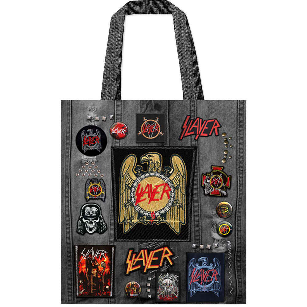 Slayer Tote Bag: Golden Eagle (Multicolour) (Battle) by Slayer (BATSLAY1)