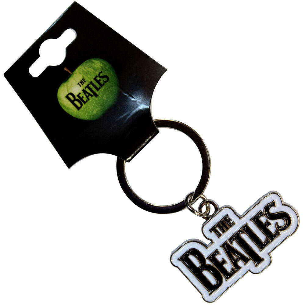 The Beatles Keychain: Drop T Logo (Black) by The Beatles (BKC001)