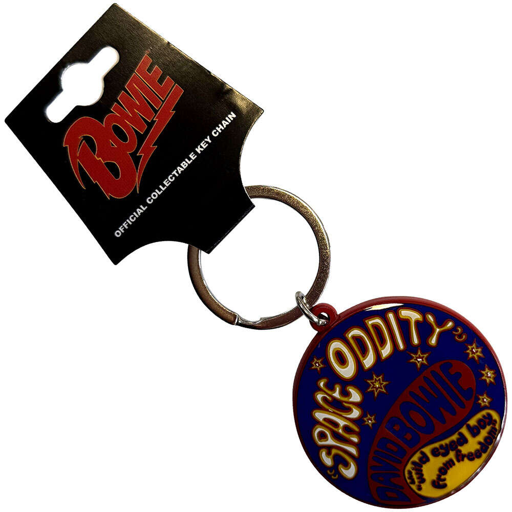 David Bowie Keychain: Space Oddity by David Bowie (BOWKEY12)