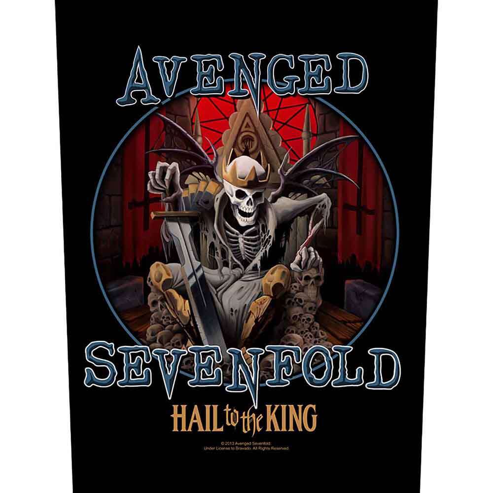 Avenged Sevenfold Back Patch: Hail To The King by Avenged Sevenfold (BP1000)
