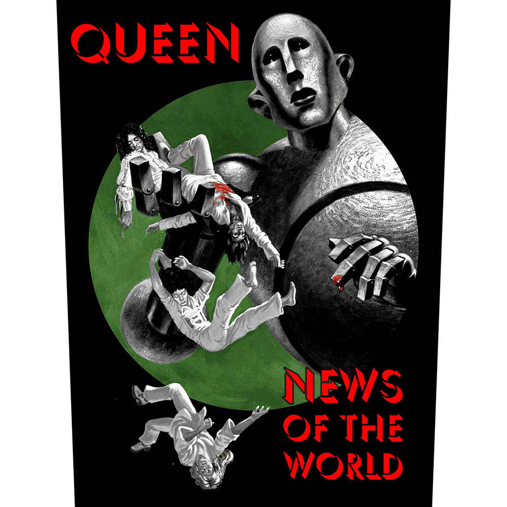 Queen Back Patch: News of the World by Queen (BP1096)