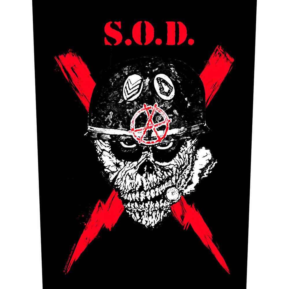 Stormtroopers of Death Back Patch: Scrawled Lightning by Stormtroopers ...