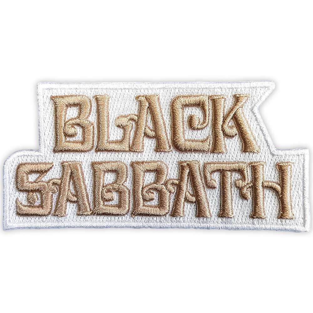 Black Sabbath Standard Patch: Text Logo by Black Sabbath (BSPAT08)