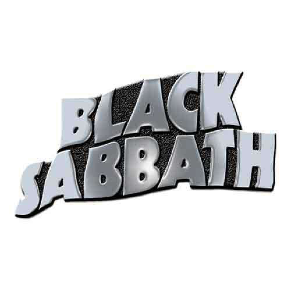 Black Sabbath Pin Badge: Wavy Logo by Black Sabbath (BSPIN01)