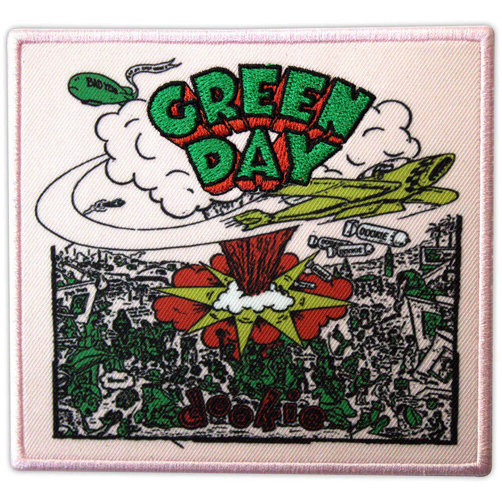 Green Day Standard Patch: Dookie Album Cover Pink by Green Day (GDPAT08)
