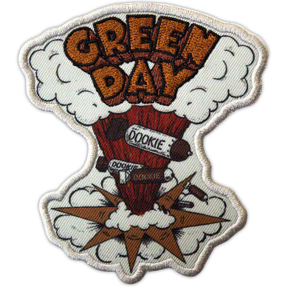 Green Day Standard Patch: Dookie Bombs by Green Day (GDPAT11)