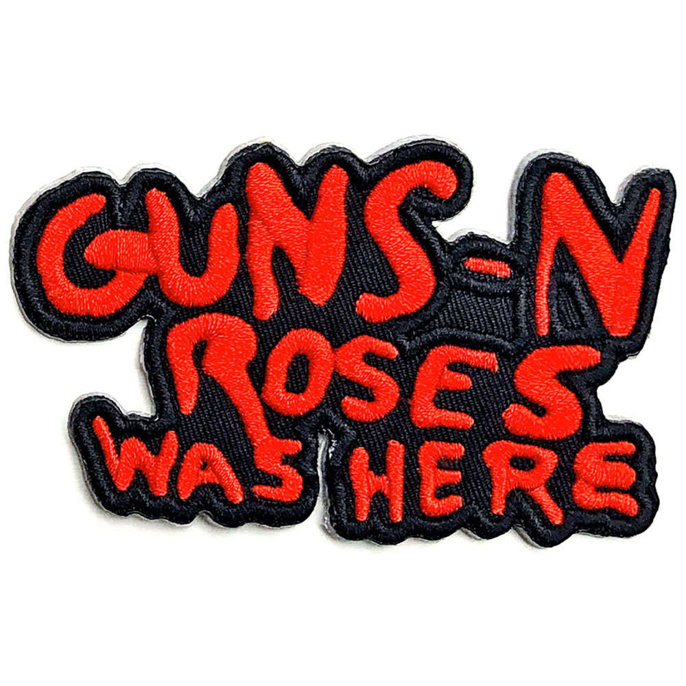 Guns N' Roses Standard Patch: Cut-Out Was Here by Guns N' Roses (GNRPAT15)